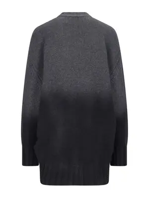 Attico Oversized Round-neck Jumper
