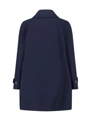 Loewe Double-breasted Wool Coat - Blue