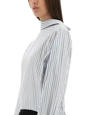 MAISON MARGIELA Inverted Striped Dress Shirt - Multicolour