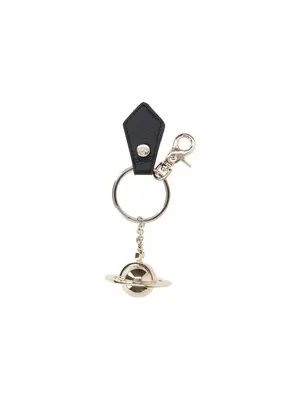 VIVIENNE WESTWOOD 3d Orb" Logo Keyring - Black