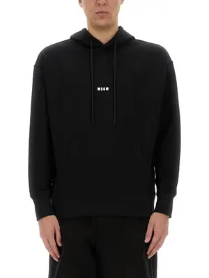 Msgm Drawstring Sweatshirts Hoodies For Men