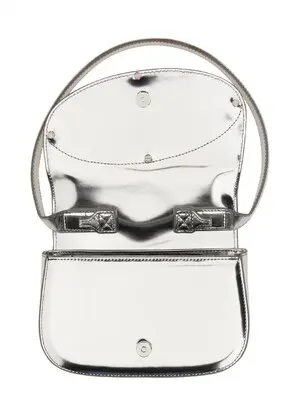 DIESEL® 1dr Shoulder Bag - Silver