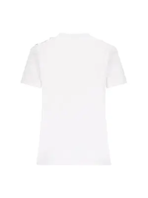 Balmain Logo Buttons T-shirt
