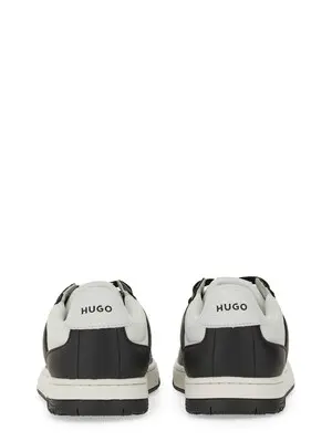 Hugo Leather Low Top Sneaker