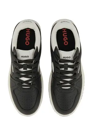 Hugo Leather Low Top Sneaker