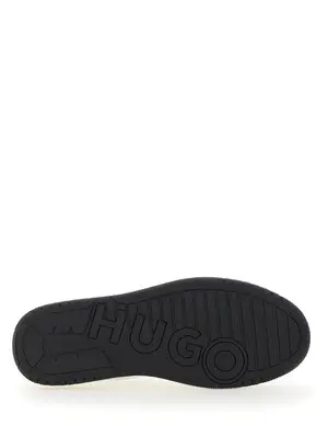 Hugo Leather Low Top Sneaker