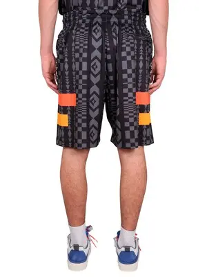 MARCELO BURLON COUNTY OF MILAN X Kappa Bermuda Shorts