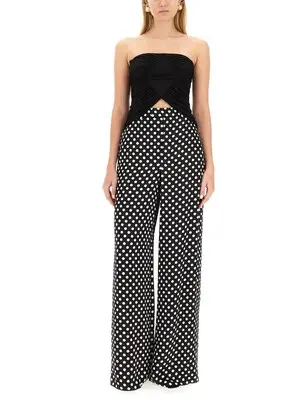 Saint Laurent Wide Leg Trousers