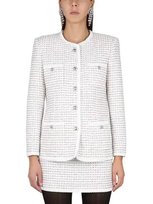 Women's White Tweed Jackets