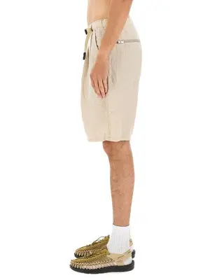Undercover Linen Regular Fit Shorts - Beige