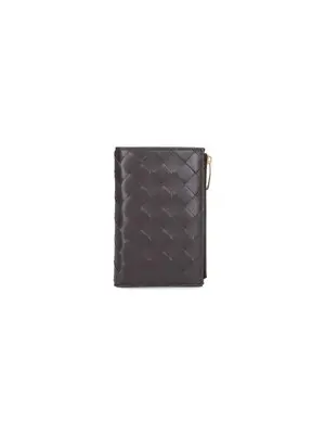 Bottega Veneta Medium Bi-fold Wallet - Brown