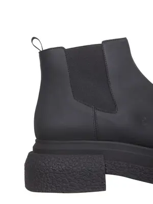 STUART WEITZMAN Charli Leather Boots - Black