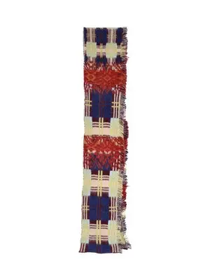 Dries Van Noten Wool Blend Scarf - Multi