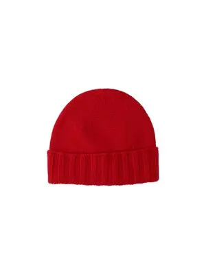 Loro Piana Cashmere Beanie - Red