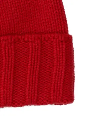 Loro Piana Cashmere Beanie - Red
