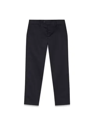 FAY Straight Leg Trousers - Blue