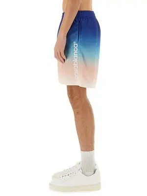 Casablanca Gradient Football Shorts