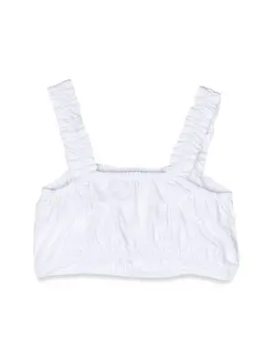 Moschino Headband Top With Logo Straps