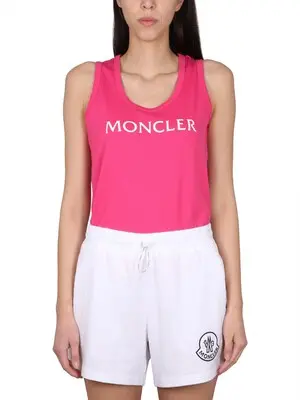 Moncler Logo Print Top