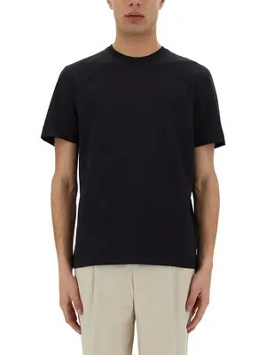 Zegna Cotton T-shirt - Blue
