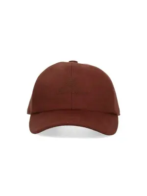 Loro Piana Cashmere Baseball Cap - Brown