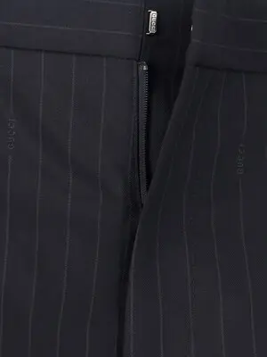 Gucci Pinstripe Wool Pants