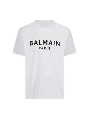 Balmain Paris' T-shirt - White