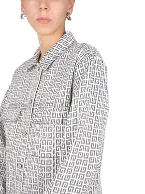 Givenchy 4g Jacquard Jacket - Grey