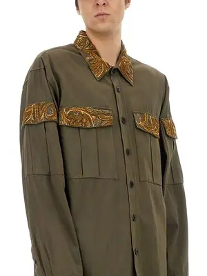 Dries Van Noten Shirt With Embroidery