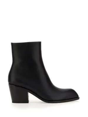 GIANVITO ROSSI Leather Ankle Boots