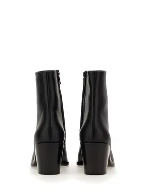 GIANVITO ROSSI Leather Ankle Boots