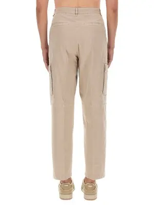 Fendi Regular Fit Gabardine Trousers