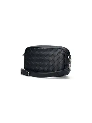 Bottega Veneta Woven Mini Camera Bag