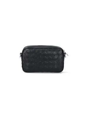 Bottega Veneta Woven Mini Camera Bag
