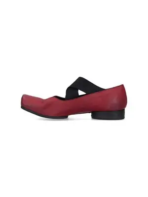 UMA WANG Heeled Ballet Flats - Red