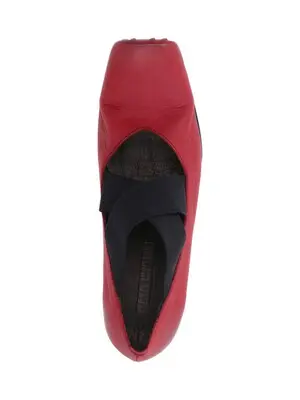 UMA WANG Heeled Ballet Flats - Red