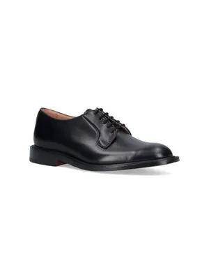 TRICKER'S Robert Derby Shoes - Black