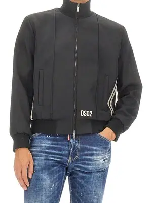 Dsquared2 Bomber Jacket - Black
