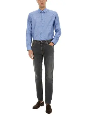 Etro Cotton Shirt - Azure