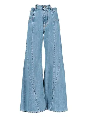 MAISON MARGIELA Décortiqué Wide Leg Jeans