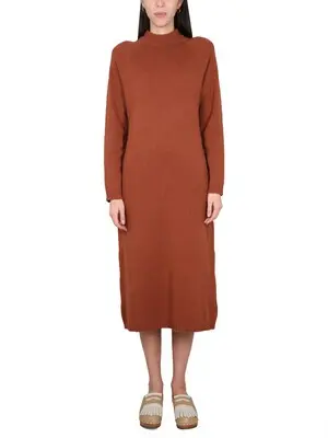 ALYSI Knit Midi Dress - Multicolour