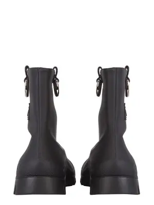 MSGM Ankle Rain Boots - Black