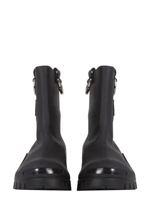 MSGM Ankle Rain Boots - Black