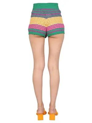 GALLO Stripe Pattern Shorts
