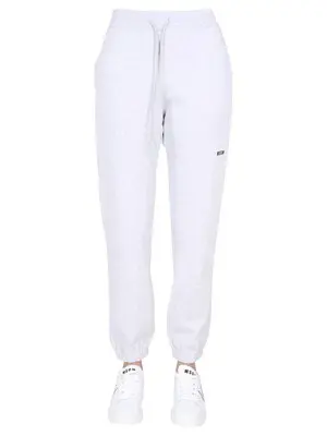 Msgm Elasticated Sweatpants For Women