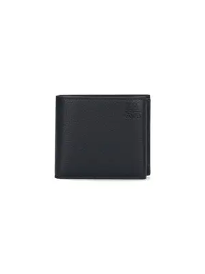 Miu Miu Bi-fold Logo Wallet - Black