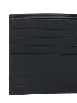 Miu Miu Bi-fold Logo Wallet - Black