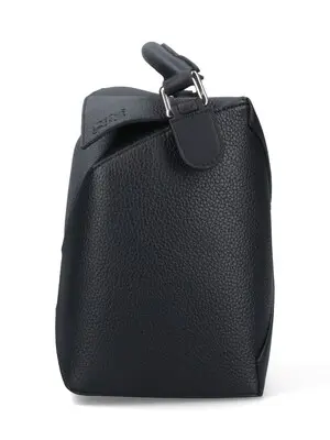 Loewe Puzzle Edge Large Crossbody Bag - Black