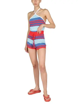 GALLO Striped Pattern Top