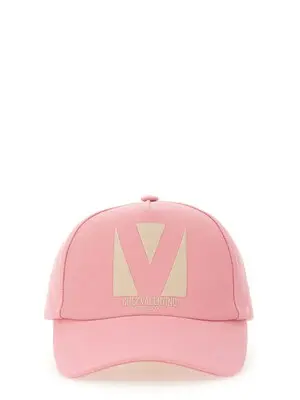 Valentino Garavani Chez Valentine Baseball Cap - Pink